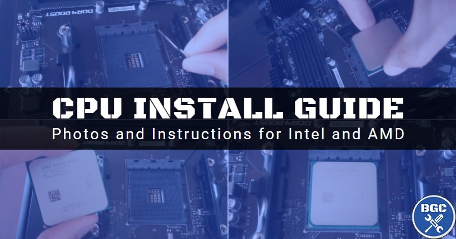 4 Steps to Install a CPU on Motherboard (Intel or AMD) 4 Steps to Install a CPU on Motherboard (Intel or AMD)