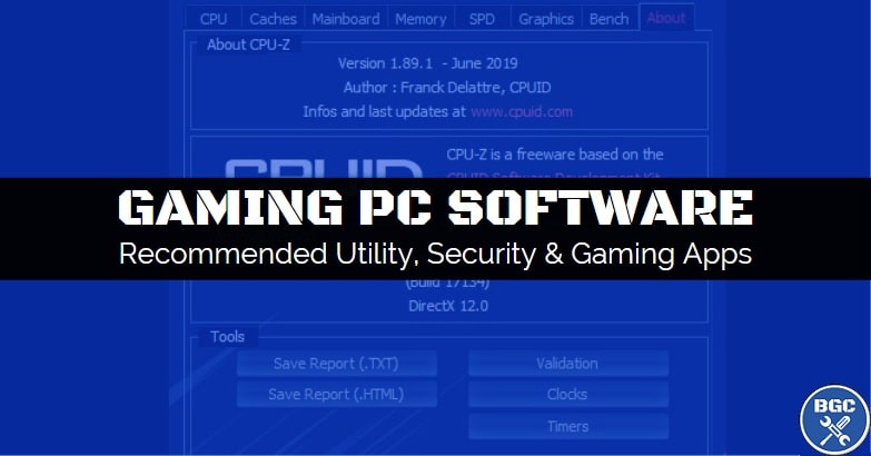 Must Have Software to Install on New Gaming PC Builds
