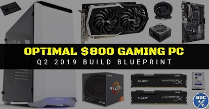 Current Best Gaming PC Builds for the Money (Fastest June 2019 Parts)